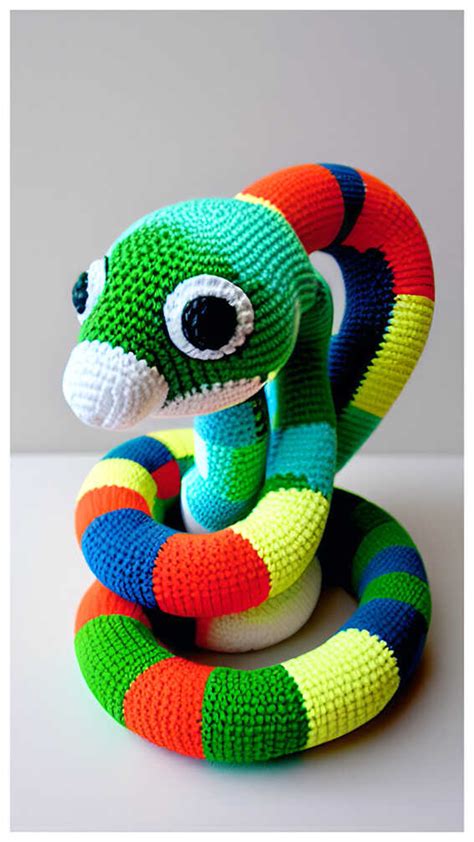 Cute Snake Amigurumi Crochet Free Pattern Amigurumi