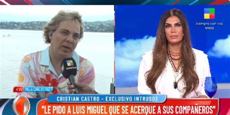 Cristián Castro habló de su enemistad con Luis Miguel Luis se tiene