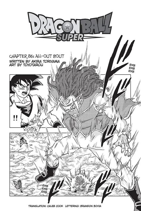 Read Dragon Ball Super Chapter On Mangakakalot
