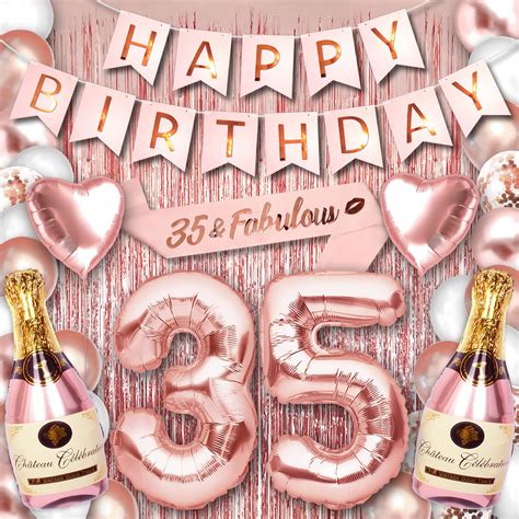 35th Birthday Decorations For Her Ubicaciondepersonas Cdmx Gob Mx