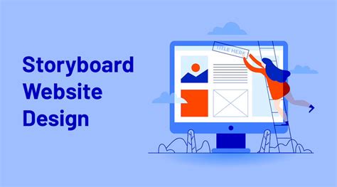 Website Design Storyboard Visualize And Plan Your Website Development