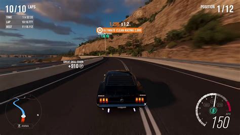 Forza Horizon Level Goliath Race Laps Mustang Xp He Youtube
