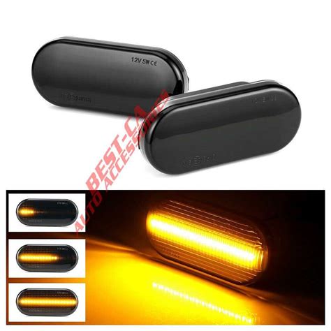 Set 2 Lampi Semnalizare Dinamica Laterala Led VW Skoda Ford Seat