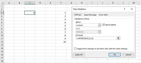 Extracting All Data Validation Formula Values Dropdown From Excel