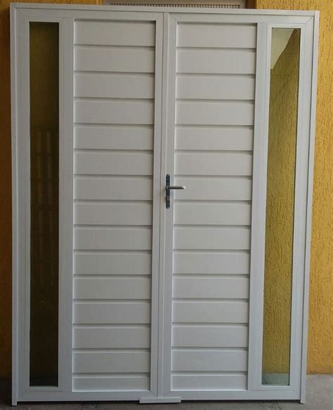 PORTA BALCÃO ALUMÍNIO BRANCO LAMBRIL 3 FOLHAS VIDRO LISO E VENEZIANA