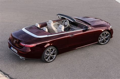Merc Blows The Roof Off The Mercedes E Class Cabriolet At Geneva 2017