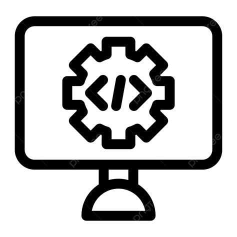 software development icon vector