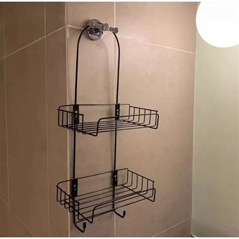 Jual Rak Gantung Kamar Mandi Rak Dinding Shampo Rak Tempel Sabun 2