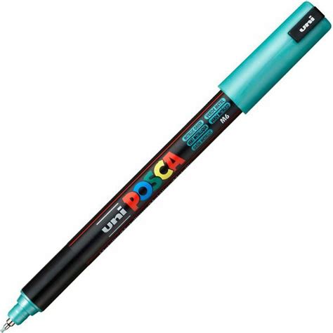 Marker Uni Pc 1mr Posca Metallic Zeleni Dantkom