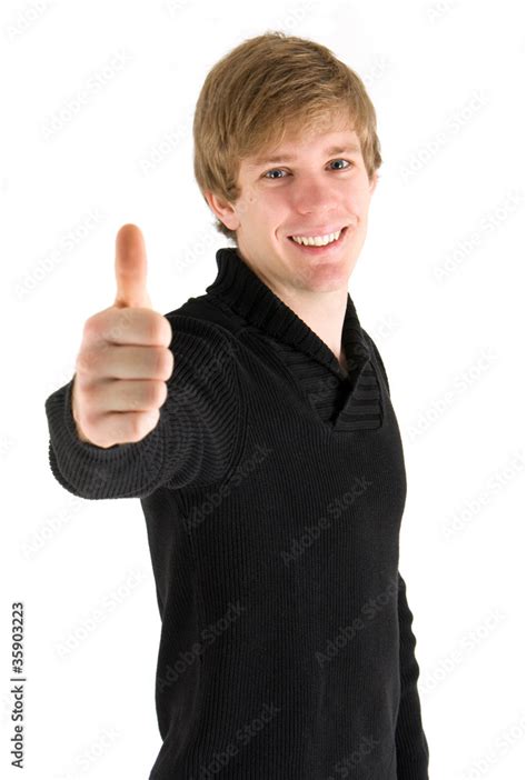 Daumen Hoch Stock Photo Adobe Stock