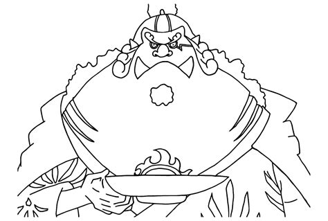 Página para colorear de Jinbe gratis Páginas para colorear de Jinbe