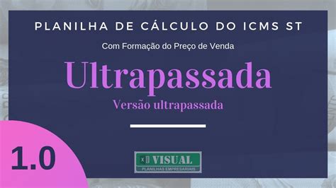 Planilha de Cálculo do ICMS ST Formação de Preço de Venda Versão