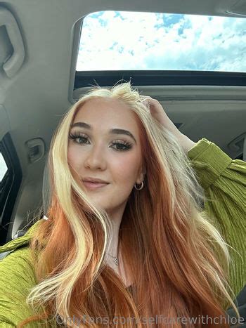 Selfcarewithchloe Selfcarewithchloe Nude Onlyfans Page The