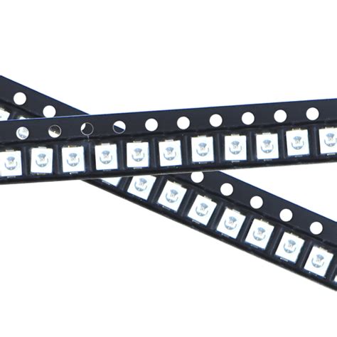 100pcs 3528 SMD LED Red Yellow Green White Blue Orange UV Light