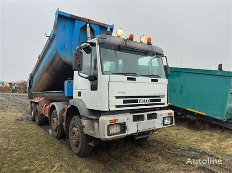 Iveco Eurotrakker Cursor Dump Truck For Sale Romania Bor Ff