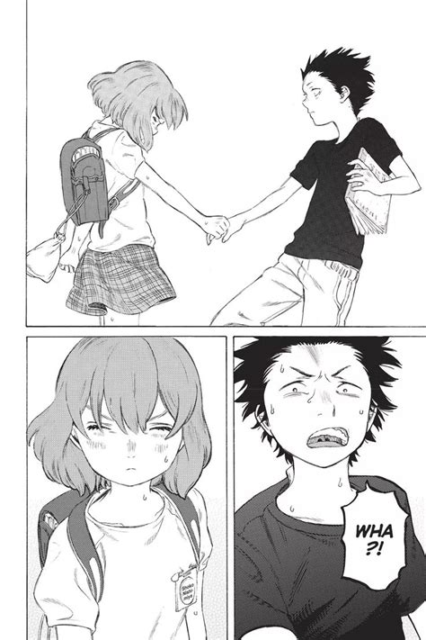 Koe No Katachi Manga Panels A Silent Voice Chica Anime Dibujos