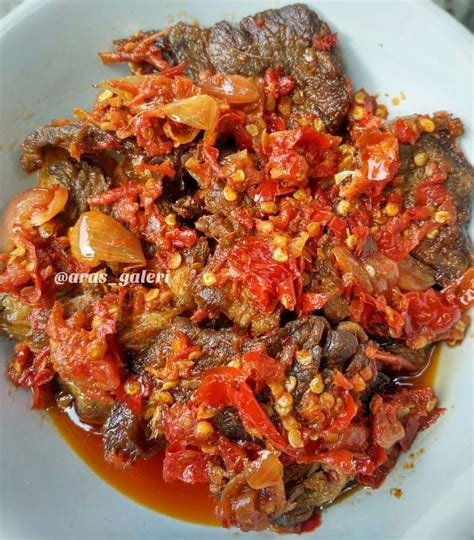 Resep Dendeng Balado Basah Khas Padang Masakan Berlada