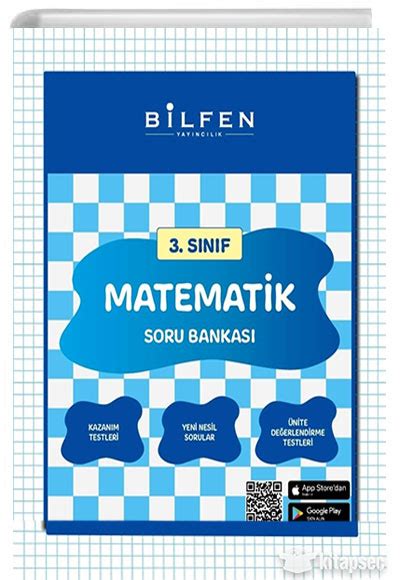 3 Sınıf Matematik Soru Bankası Bilfen Yayıncılık 9786258170795