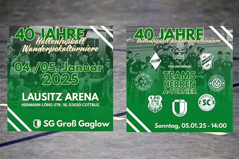 Tradition und Begeisterung Wanderpokalturniere der SG Groß Gaglow FuPa