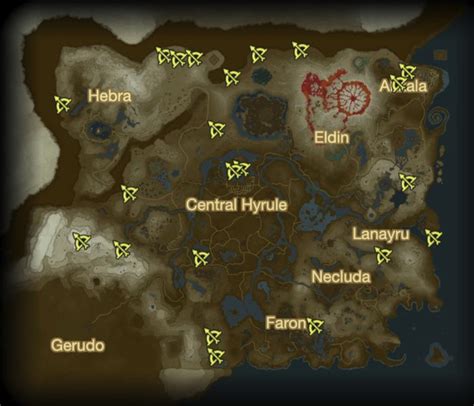 Zelda Breath Of The Wild La Soluce Pour Trouver Tous Les