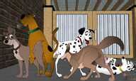 Post 3264491 101 Dalmatians Chase Crossover Everest K0UN1C4 Lady And