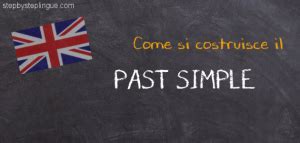 Come Si Forma Il Past Simple Step By Step Lingue
