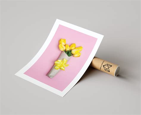 Plakat ŻÓŁTE TULIPANY no 1 FOX ART STUDIO