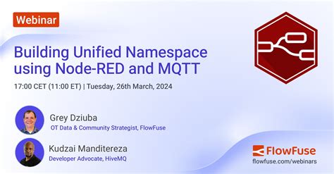 Building Unified Namespace Using Node RED And MQTT FlowFuse