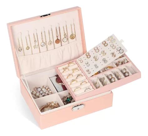 Joyero Para Mujeres Y Niñas Contenedor Organizador De Joyas Meses