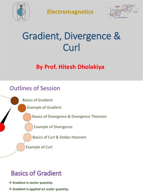 gradient divergance and curl pdf divergence gradient