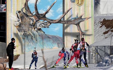 Championnats du monde de biathlon à Oberhof de faux hymnes de vraies