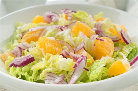 Chinakohl Mandarinen Salat Rezept