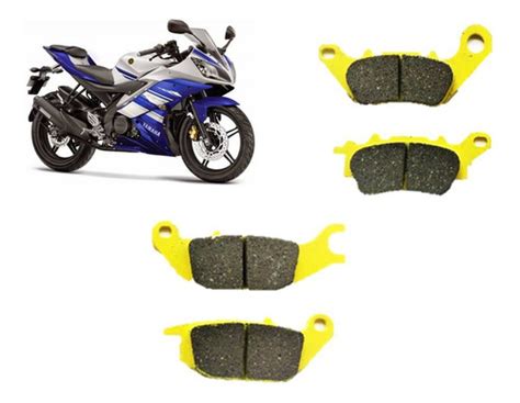 Balatas Delanteras Y Traseras Yamaha R Env O Gratis