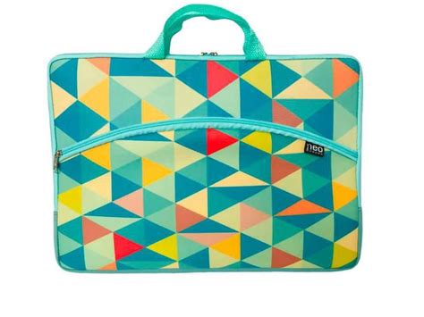 Pasta Capa P Notebook Estampada 15 6 Azul Bolso Alça Capa Bolso