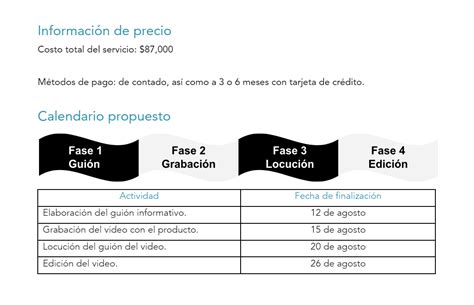Cómo hacer una propuesta comercial efectiva con ejemplos y plantilla
