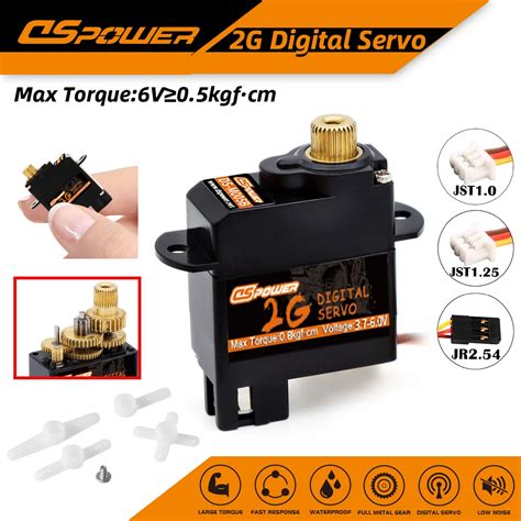 Dspower G Motor Servo Metal Gear Mini Micro Servos For Rc Car
