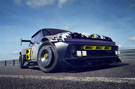 Diaporama Et Photos Renault 5 Turbo 3 E Au Volant Du Concept Car