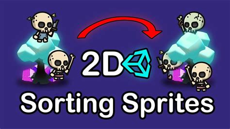 unity tutorial sorting sprites in a 2d game youtube