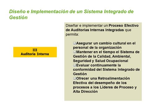 Sistema integrado de gestión sig Powerpoint página 2