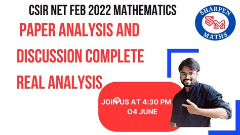 csir net june 2023 csir net 2022 feb complete real analysis solution youtube