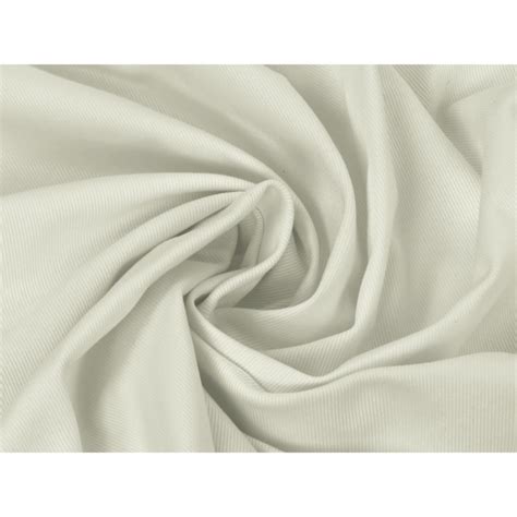 Tissu Sergé 100 Coton Ecru Mercerie en ligne The Sweet Mercerie