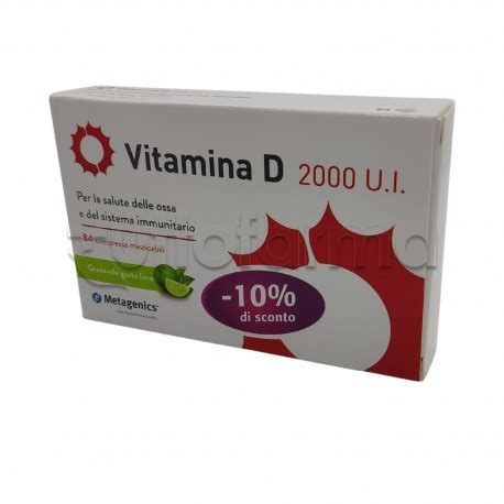 Metagenics Vitamina D U I Integratore Compresse Masticabili
