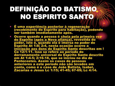 Ppt O Batismo No Esp Rito Santo Powerpoint Presentation Free