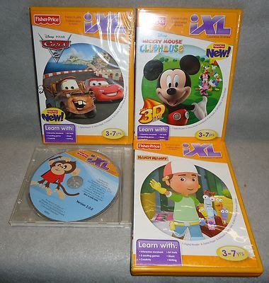 Mickey Mouse Clubhouse Handy Manny Cars Fisher Price Ixl Learning