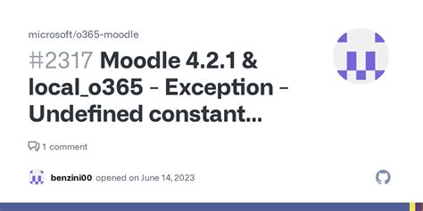 moodle 4 2 1 and local o365 exception undefined constant boost · issue 2317 · microsoft