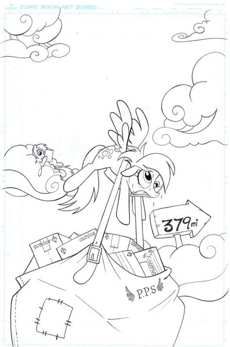 135334 Safe Artist Amy Mebberson Official Comic Derpy Hooves