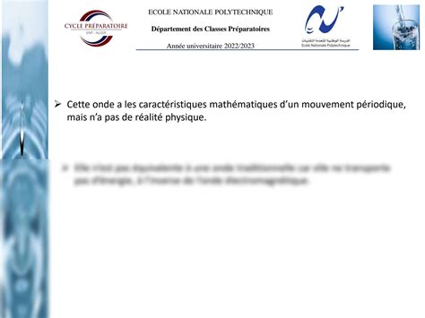 SOLUTION Pr Sentation4 Chapitre Iii Partie 4 La Suite Mod Le Quantique