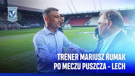Konferencja Prasowa Trener Mariusz Rumak Po Meczu Z Puszcz