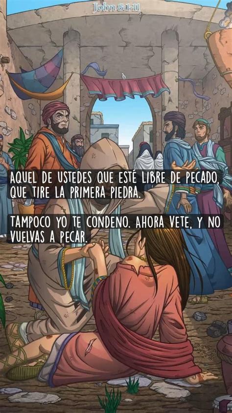 Aquel de ustedes que esté libre de pecado que tire la primera piedra
