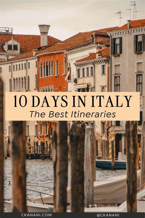 10 Days In Italy Itinerary Ten Perfect Itinerary Ideas Artofit